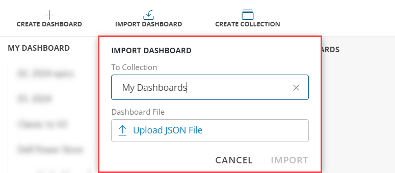 Configuring the Dashboard Operations | OpsRamp Documentation